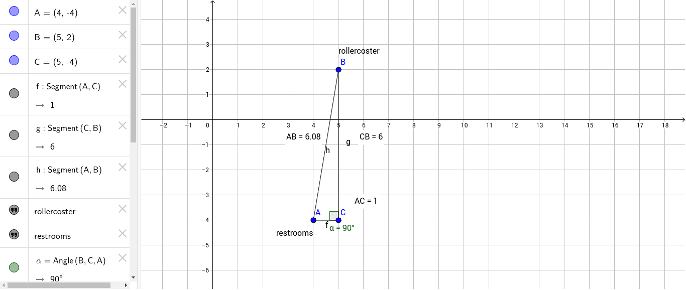 distance #1 – GeoGebra