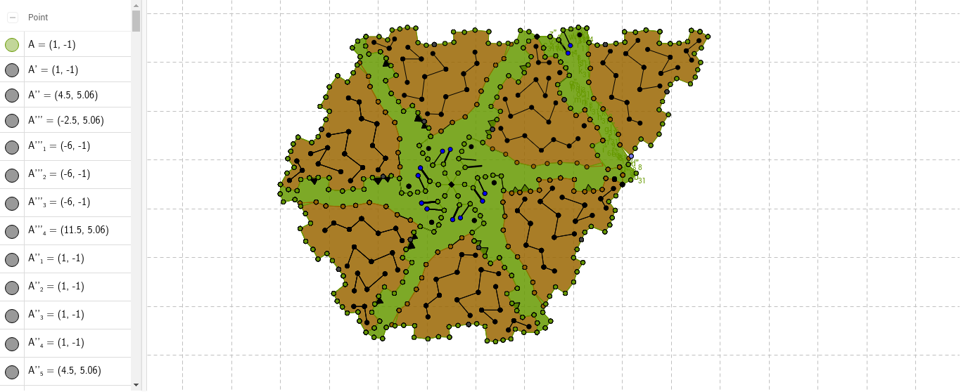 moving outside of the circle of turtles – GeoGebra