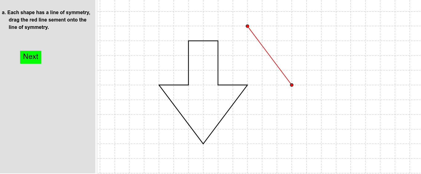 line of symmetry – GeoGebra