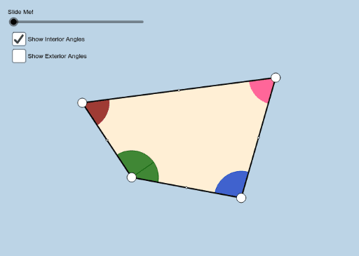 D.G. 5.1: Polygon Angle Sums: Quadrilateral through Octagon – GeoGebra