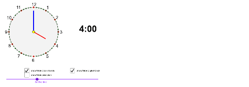 Analog Clock – GeoGebra