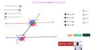 corresponding angle are equal – GeoGebra