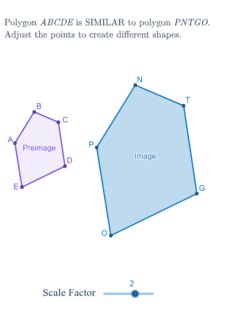 Similar Polygons – GeoGebra