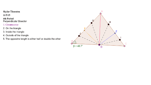 Geogebra Project_Perpendicular Bisector_Skylar T. 4th Period – GeoGebra