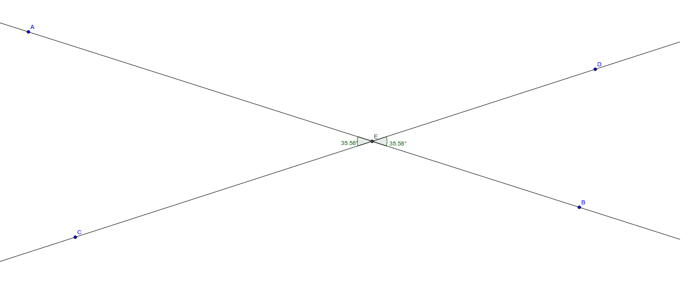 vertical angles – GeoGebra