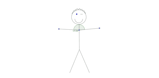 stick man angles – GeoGebra