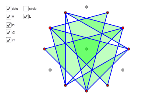 Explore 3 Fold Symmetry In 12 Dots Pattern GeoGebra Explore 3 Fold Symmetry In 12 Dots Pattern GeoGebra