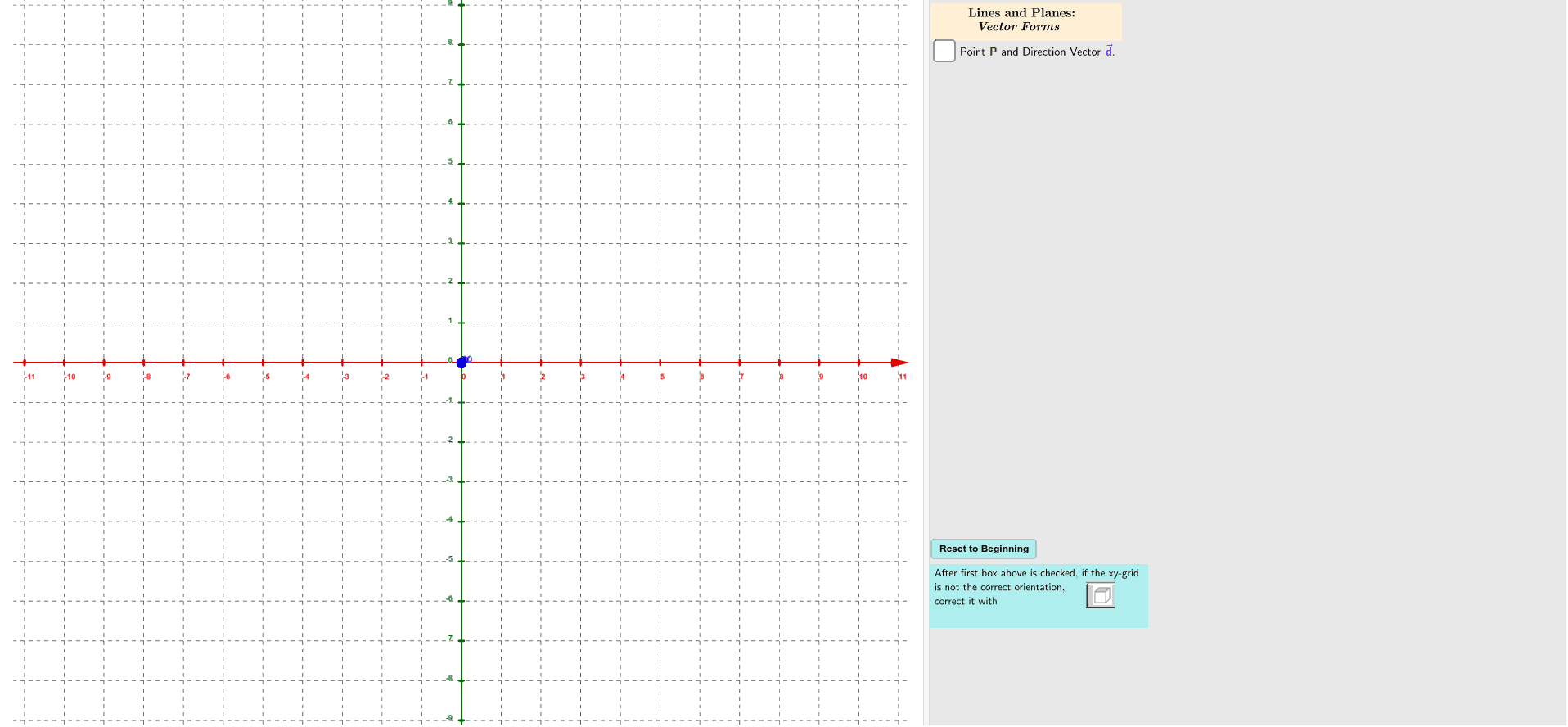 Lines & Planes: Vector Forms – GeoGebra