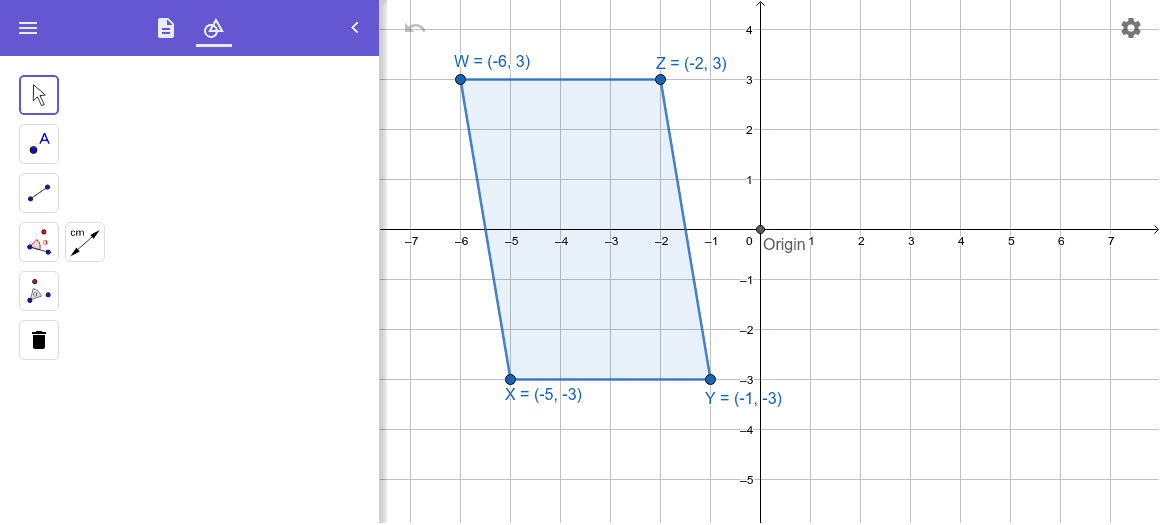 Draw transformations – GeoGebra