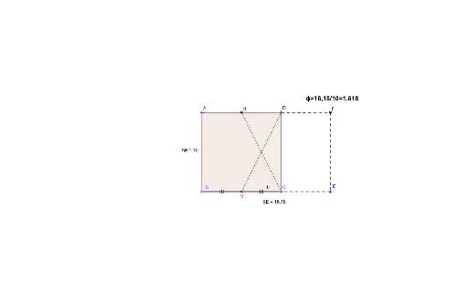 Devoir de math Rectangle d'or – GeoGebra
