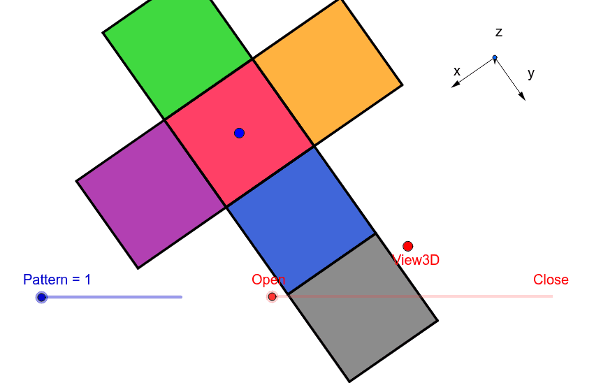 nets of solids – GeoGebra