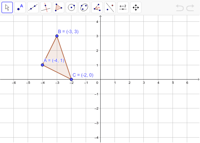 Transformations Practice – GeoGebra