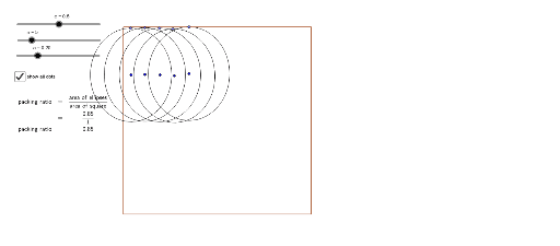 ellipse packing – GeoGebra