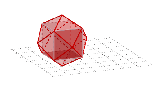 Dodecaedro Rómbico – GeoGebra