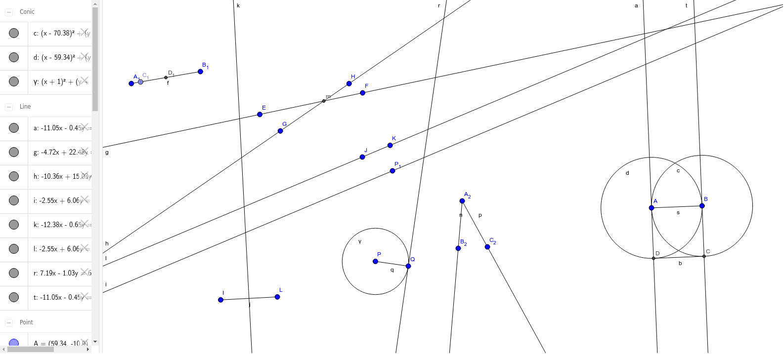 Assignment 1 – GeoGebra