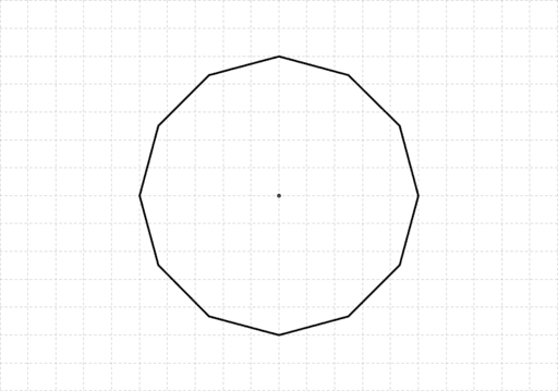Construction d'un Dodécagone régulier à la règle et au compas – GeoGebra