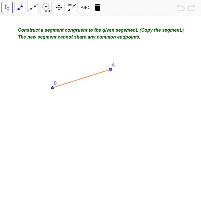 Congruent Segments Examples