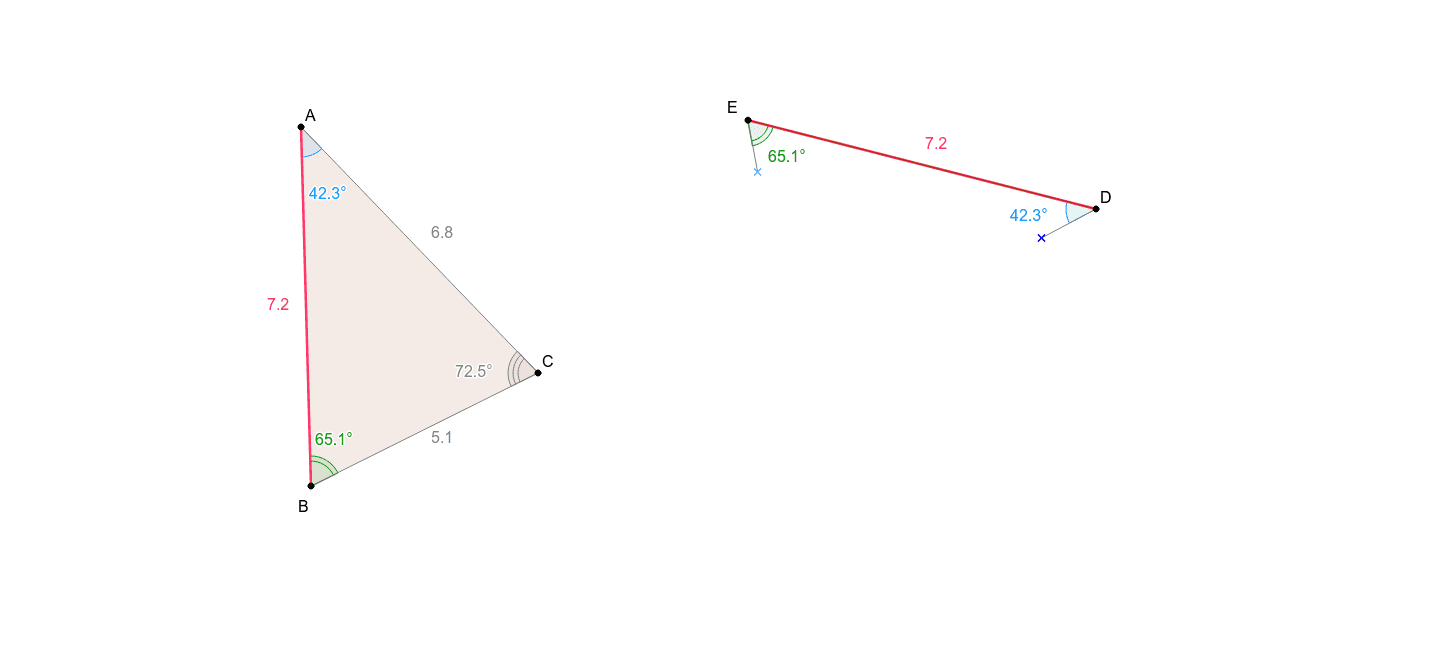 ASA - Triangle Congruence – GeoGebra