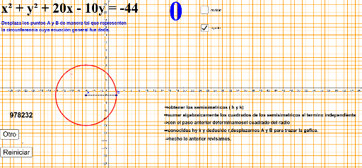 Gráficar una circunferencia – GeoGebra