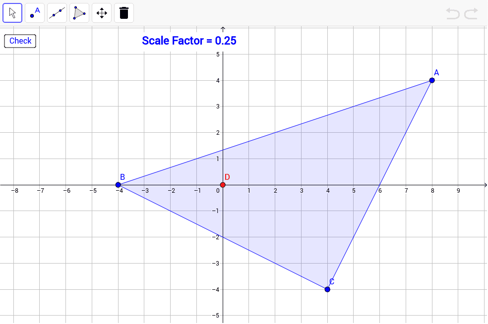 Dilation Coordinate Grid 2 – GeoGebra