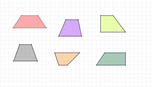 Trapece – GeoGebra