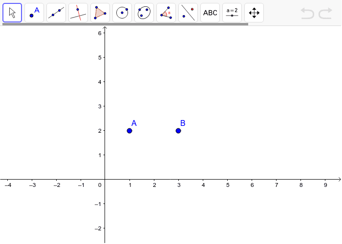 A couple of points – GeoGebra
