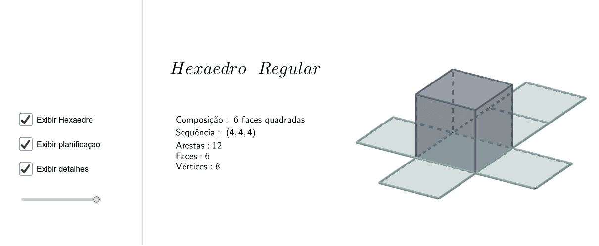 Hexaedro Regular – GeoGebra