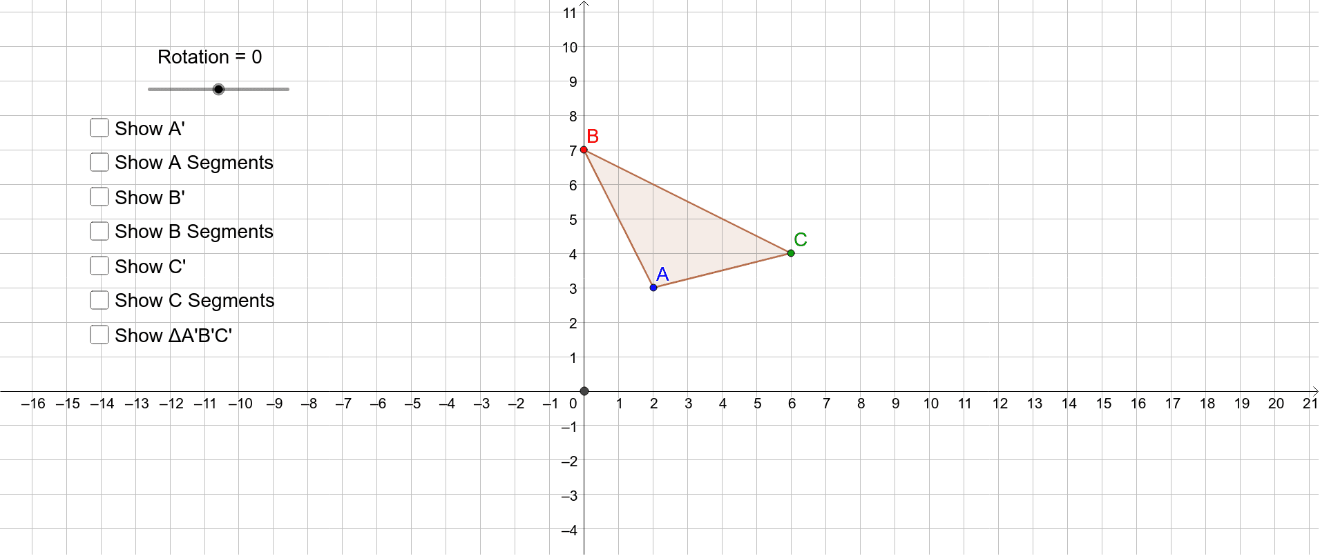 Rotate Shapes – GeoGebra