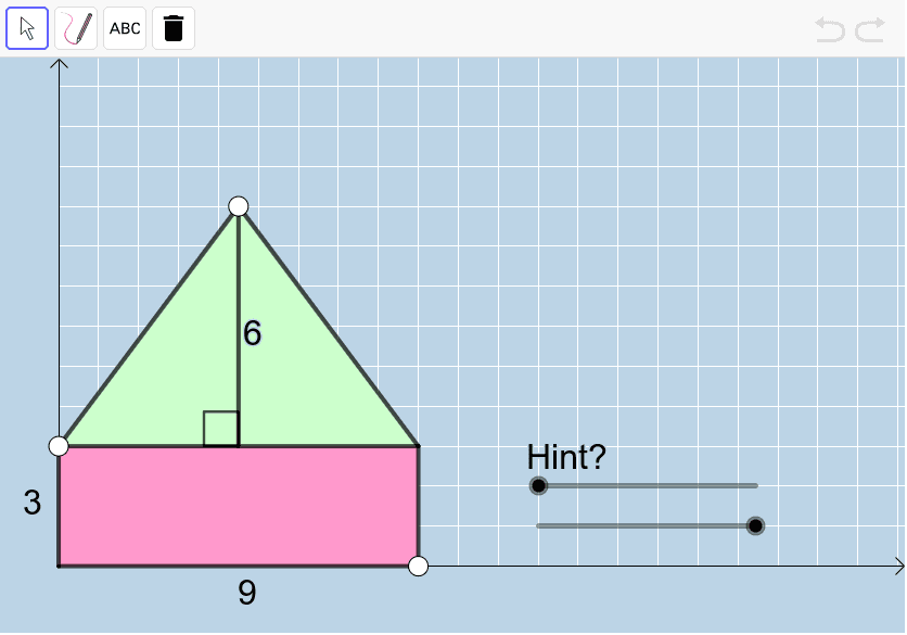 Open Middle: Area of a House – GeoGebra