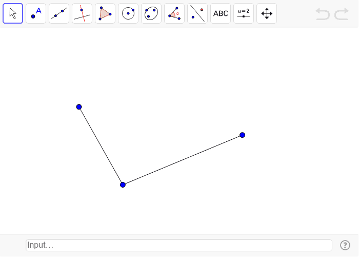 Construction: Bisect an Angle – GeoGebra