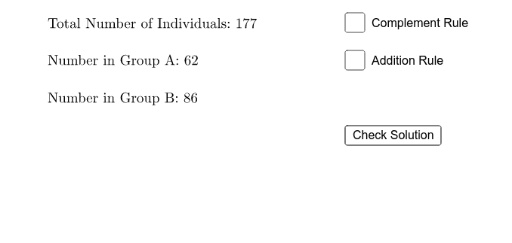 Complement and Addition Rule Practice – GeoGebra