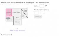 Calculating Actual Area Using a Scaled Drawing – GeoGebra