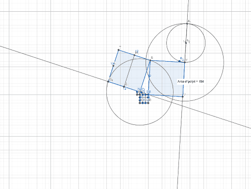 Surface area grid square the circle with 22/7 – GeoGebra