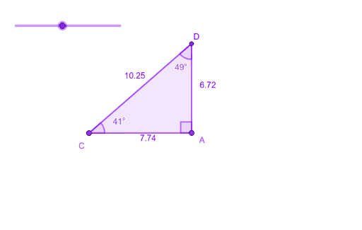 Exploring Right Triangles – GeoGebra