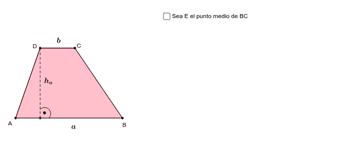 Trapezoide – GeoGebra