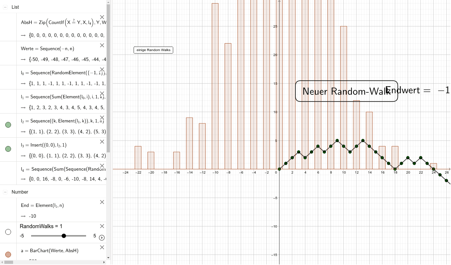 Random-Walks – GeoGebra