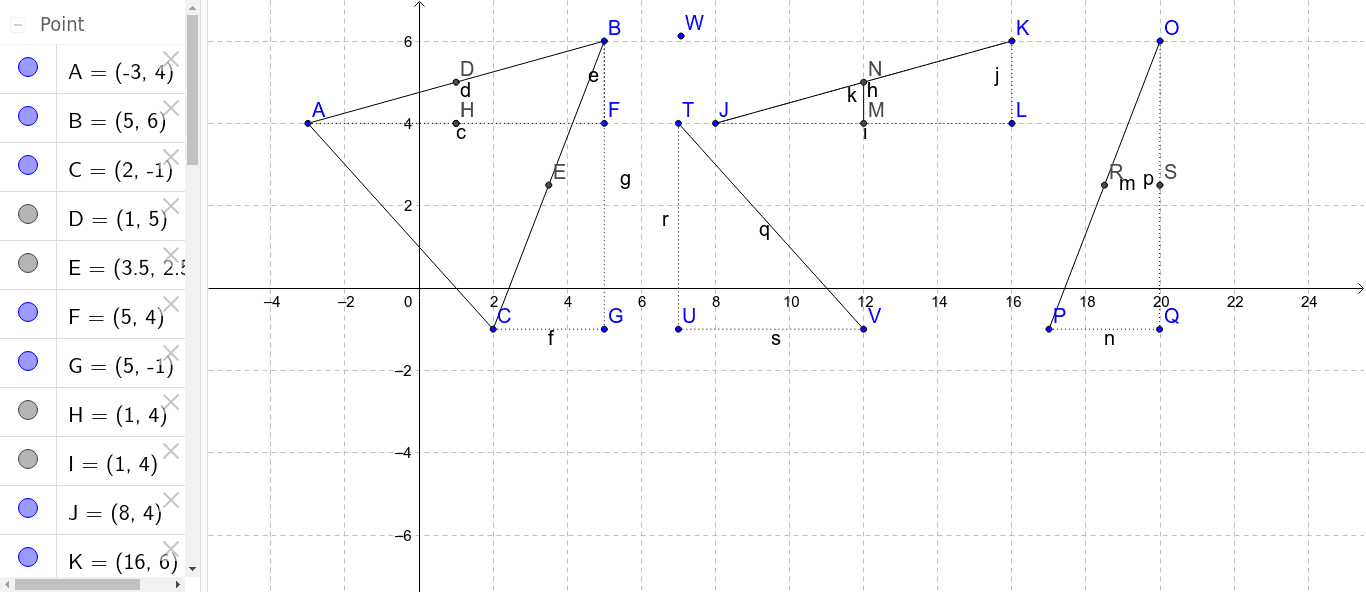 Grade 10 test – GeoGebra
