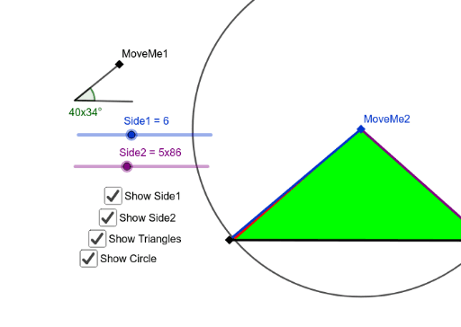 Angle -Side -Side – GeoGebra