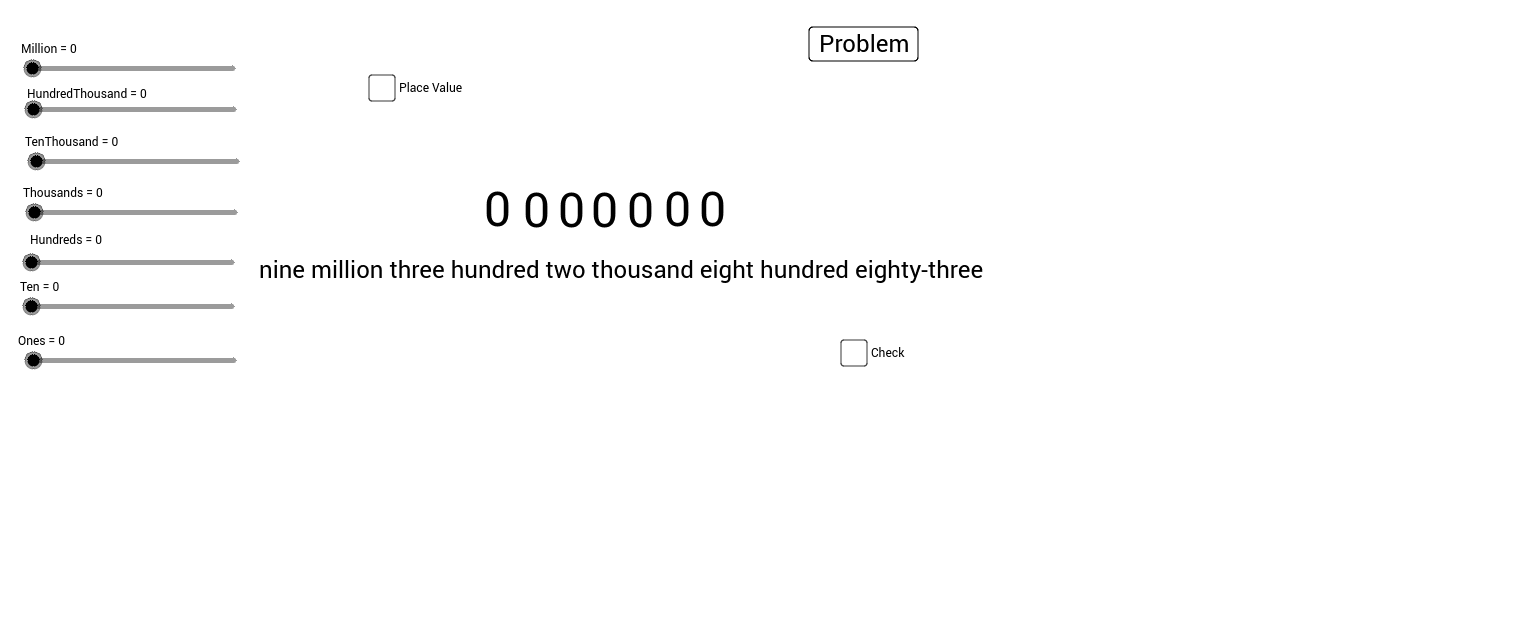 Introduction to Large Numbers (Number names to Numbers) – GeoGebra