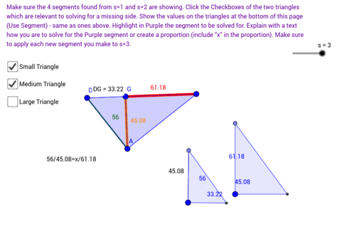proportions practice – GeoGebra