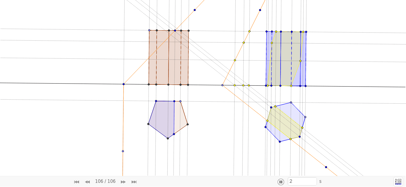 PRISMA RECTO SECCIÓN – GeoGebra