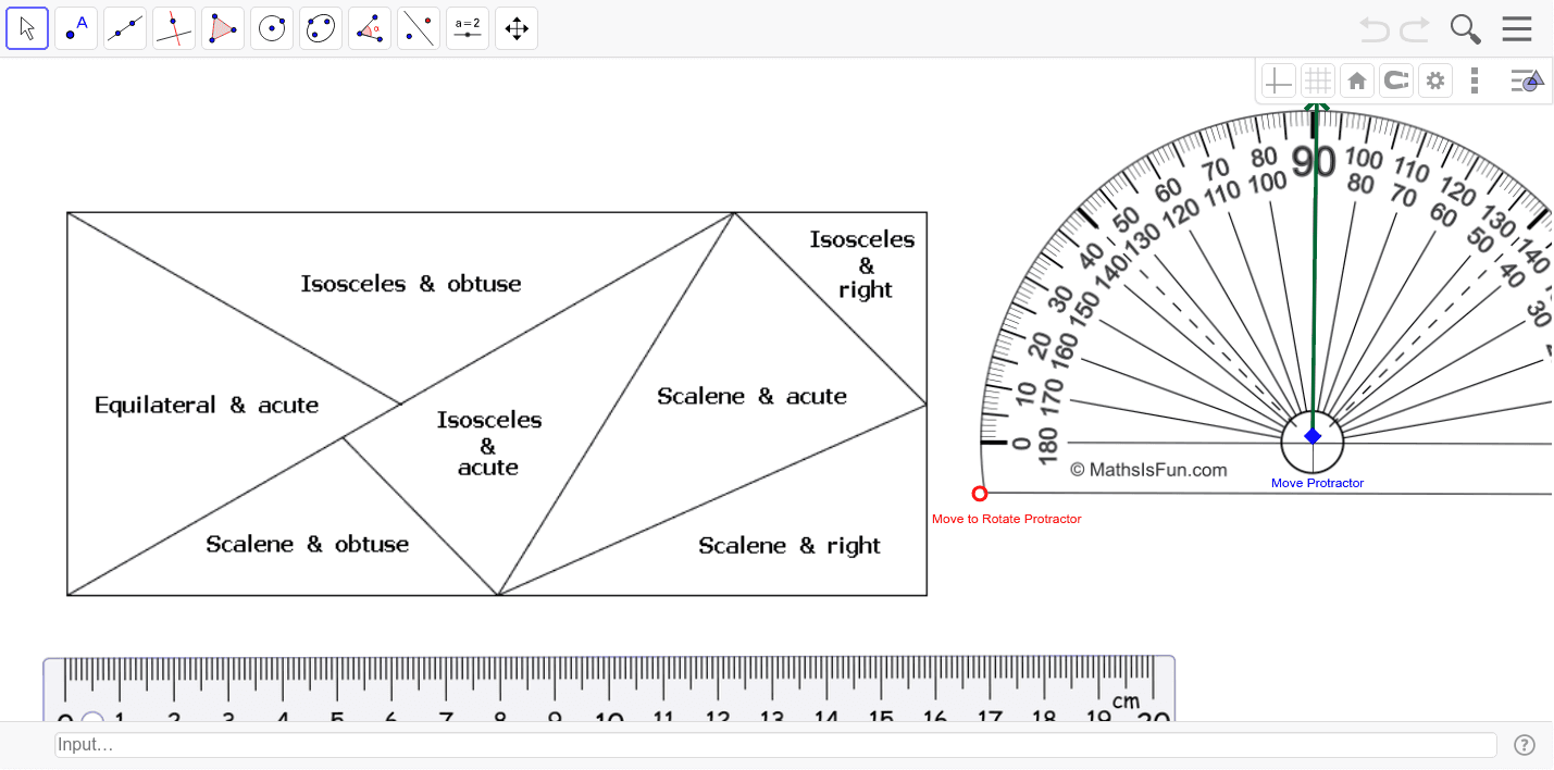 Classifying Triangles – GeoGebra