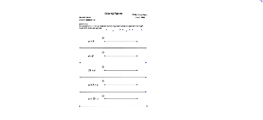 Geometry 2014 Lesson 6a Copying Figures – GeoGebra