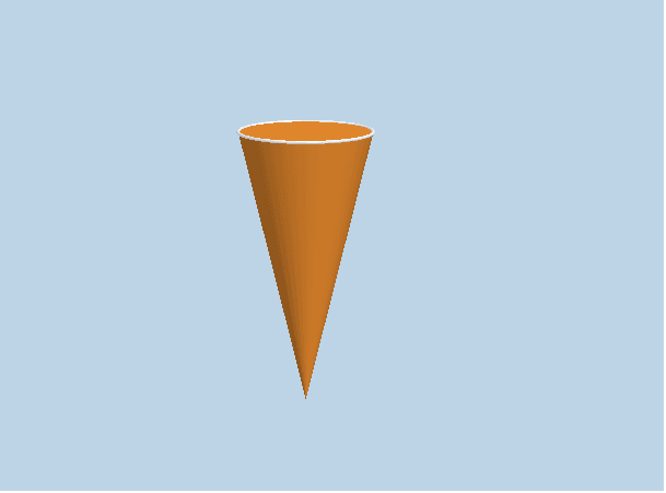 Filling a Cone: dV/dt Constant versus dh/dt Constant – GeoGebra