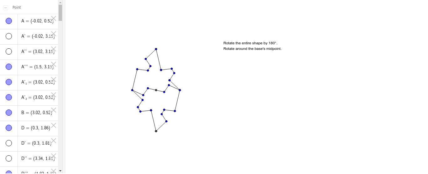 Rotation Tessellation Triangle Step 10 – GeoGebra