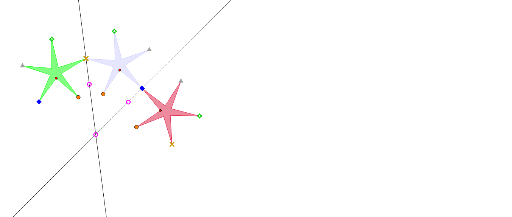 Star reflections – GeoGebra
