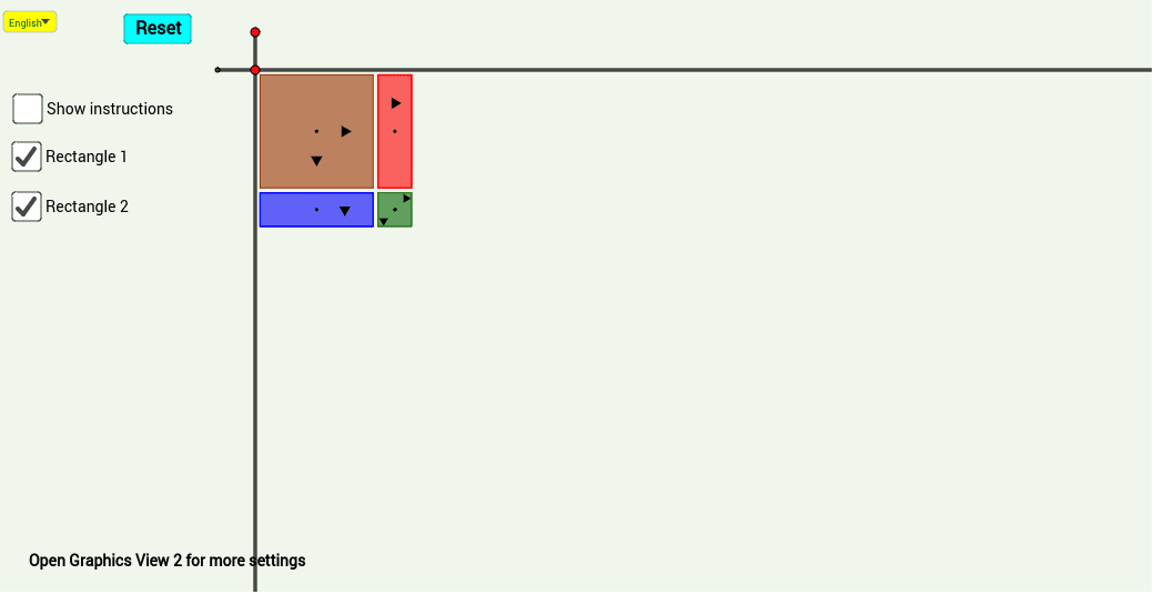 Algebra tiles for algebraic factorization – GeoGebra