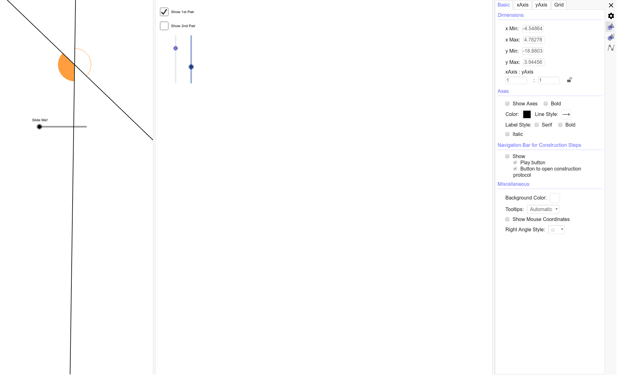 Vertical Angles – GeoGebra