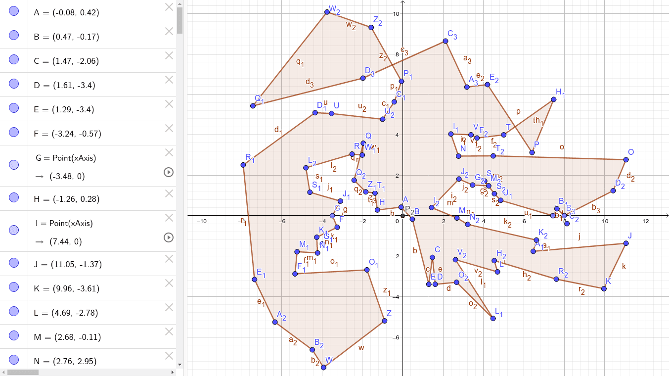Relier les points 1 – GeoGebra