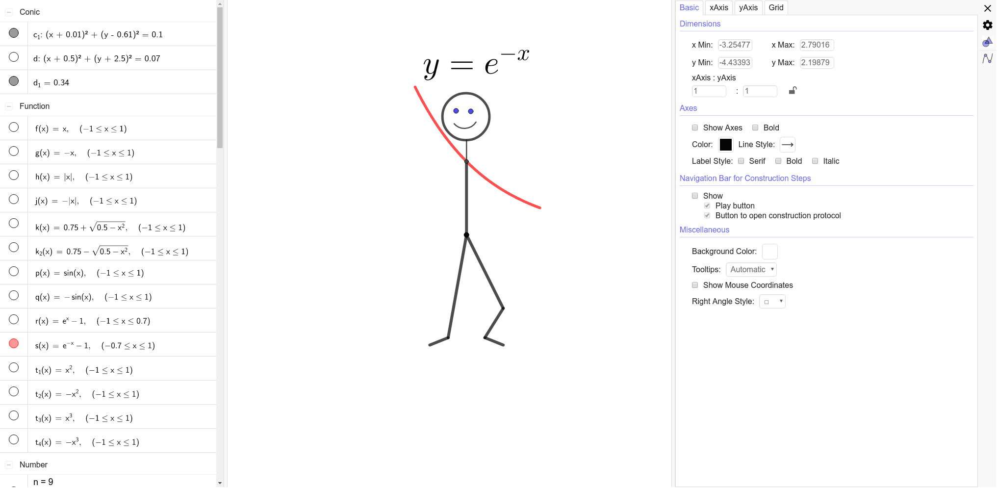 Math Dance – GeoGebra